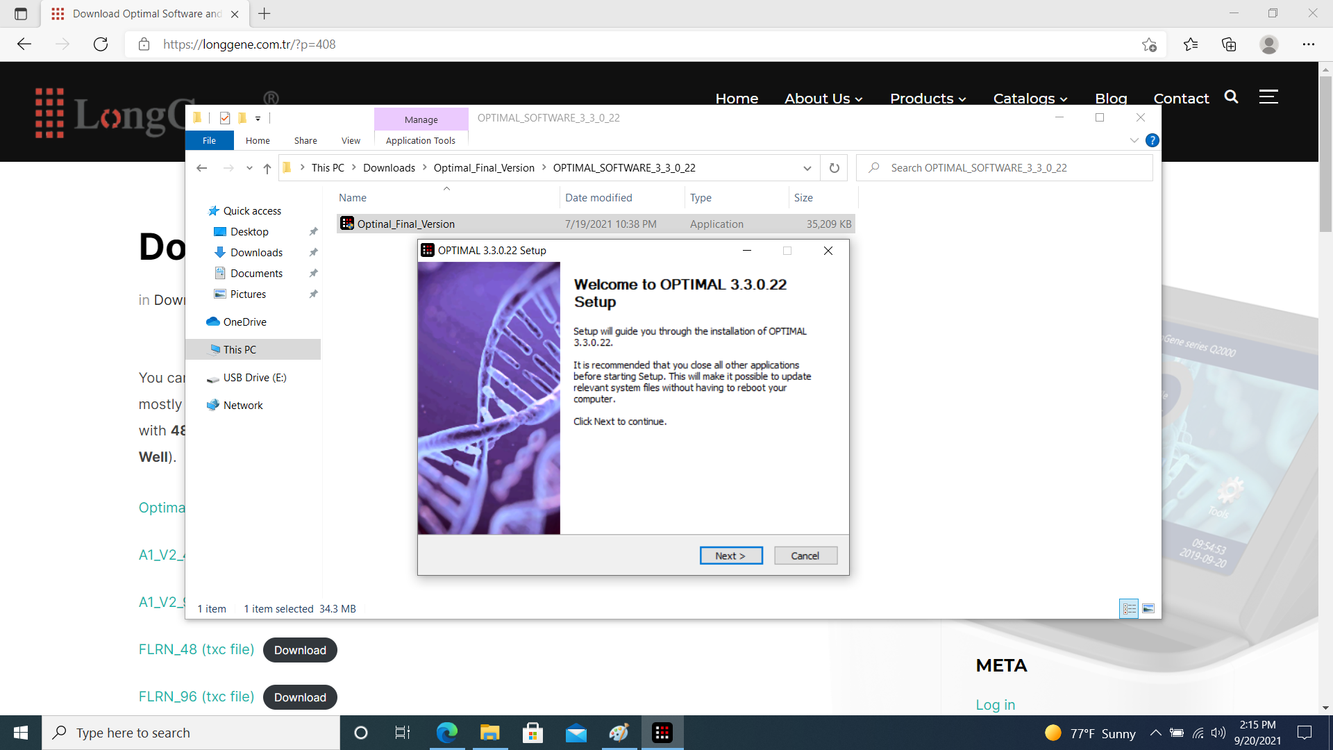 How to install Optimal Software to your computer? – LongGene Europe Ltd